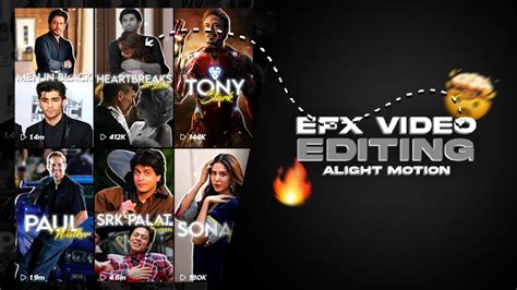Efx Video Editing Alight Motion Alight Motion Efxbadass Edit