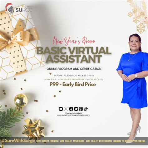 Basic Virtual Assistant Course Surge Freelancing Marketplace