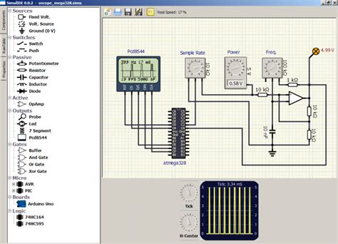 SimulIDE Sebagai Solusi Untuk Simulasi UC AVR Atmega328 Tinker