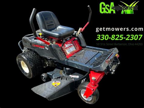 Troy Bilt Colt XP Zero Turn Mower With Hp Kohler Engine Lawn Mowers For Sale Mower