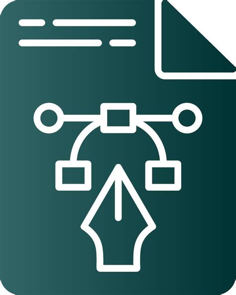 File Glyph Gradient Icon 43761029 Vector Art At Vecteezy