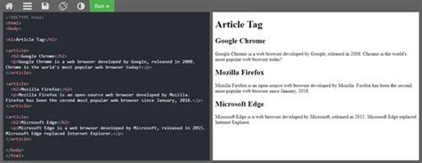 تگ Article در Html چیست؟ آموزش نحوه استفاده از تگ آرتیکل و کاربرد آن در