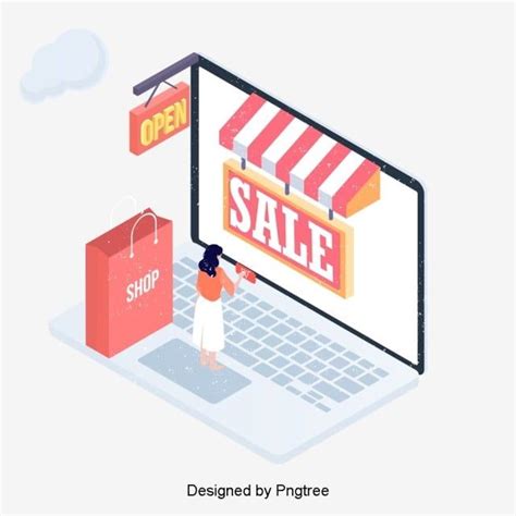 컴퓨터 여자 일러스트 온라인 쇼핑 섭화 개인적인 배우기 과학 기술 Png 일러스트 및 Psd 이미지 무료 다운로드 Pngtree Science And