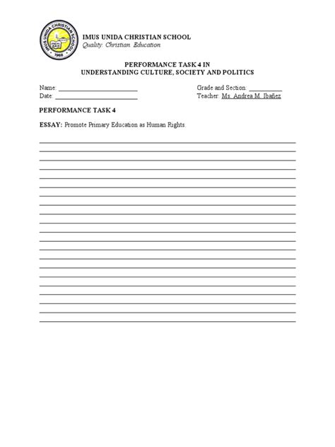 Ucsp Performance Task 4 Pdf