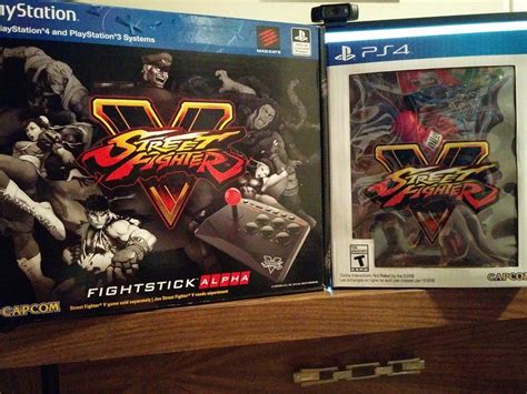Street Fighter V Collectors Edition Alpha Arcade Fightstick Unboxing