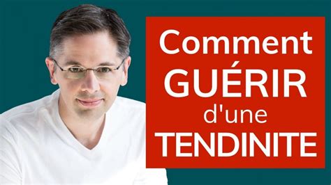Soigner Une Tendinite Comment Sy Prendre