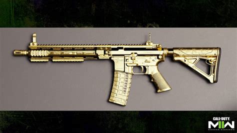 CoD Modern Warfare Unlock Gold Camo Weapon Camos jak to działa Global Esport News
