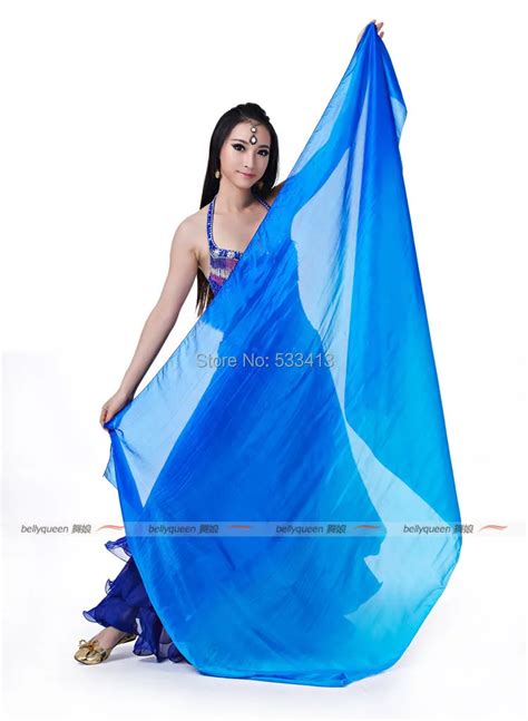 Belly Dance Veils Colors 100 Silk Scarf Silk Scarf 200110cm For Belly