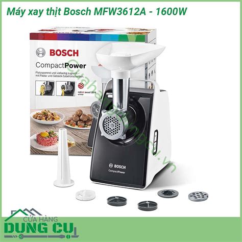 Máy xay thịt Bosch MFW3612A-1600W