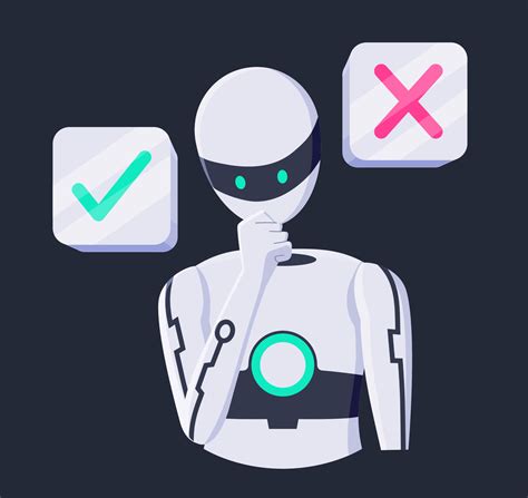 Artificial Intelligence Truth Bias Robot Confused Making Decision