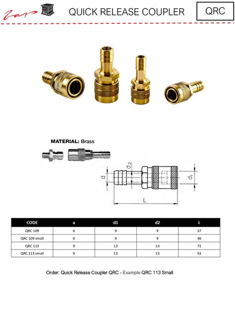 Quick Release Coupling Qrc Vap South Africa Pty Ltd