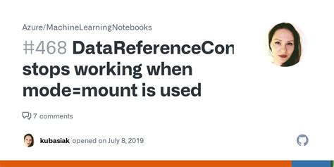 datareferenceconfiguration stops working when mode mount is used