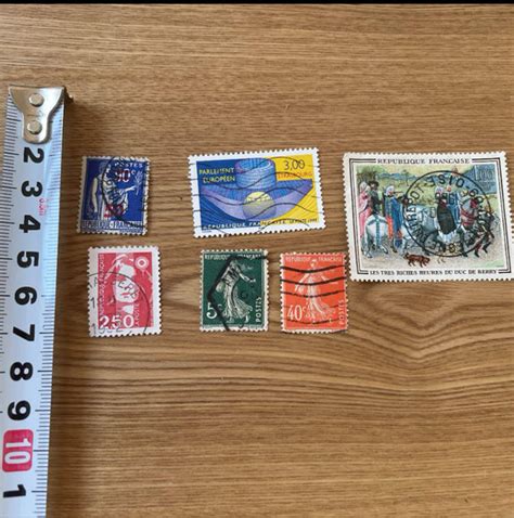 フランスの切手 6枚セット その他ラッピング用品 My Little Universe 通販｜creemaクリーマ