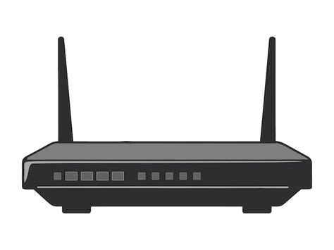 Premium Vector Isometric Wireless Router Illustration