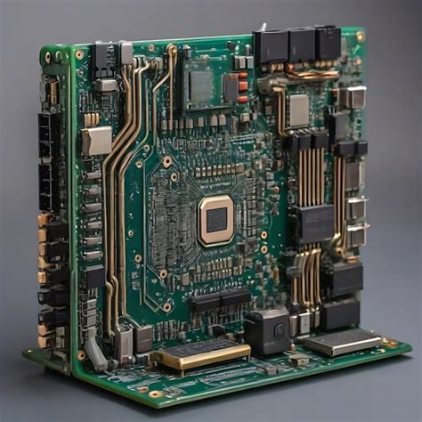 Premium Ai Image Secure Connection Or Cybersecurity Service Concept Of Computer Motherboard Ai