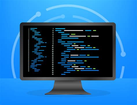 Digital Java Código Texto Computadora Software Codificación Vector Concepto Programación