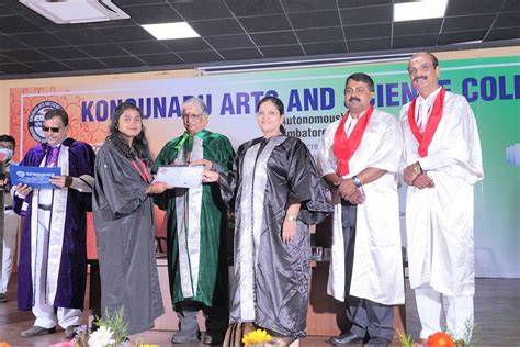 Kongunadu College Holds 15th Graduation Ceremony