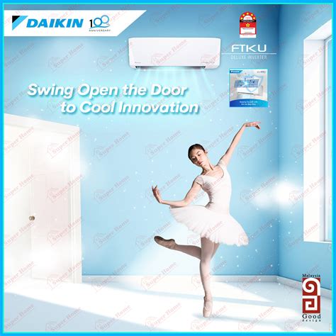 Program NUR E Rebate RM Daikin Hp Deluxe Inverter Air Conditioner FTKU BV MF R