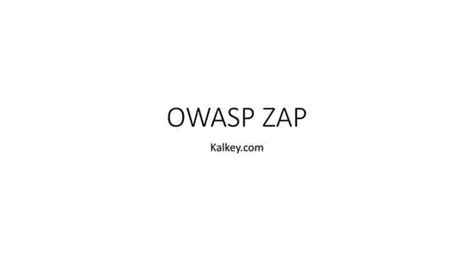 Owasp Ppt