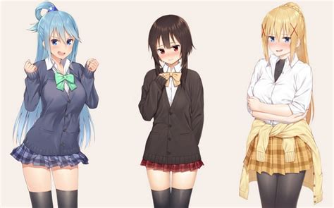 Darkness Konosuba Kono Subarashii Sekai Ni Shukufuku Wo Aqua