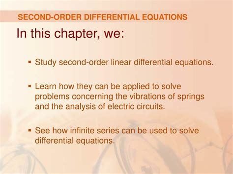 Ppt Second Order Differential Equations Powerpoint Presentation Free
