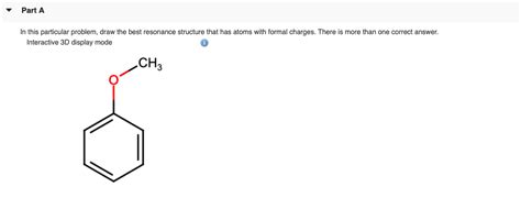 Solved In This Particular Problem Draw The Best Resonance Chegg