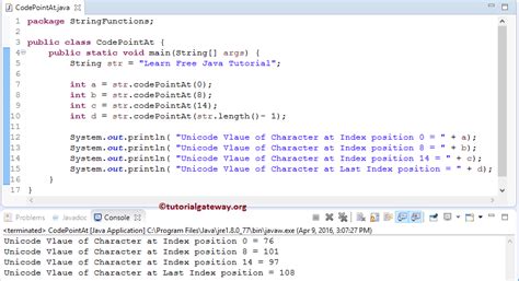 Unicode System In Java Javatpoint Java System Unicode