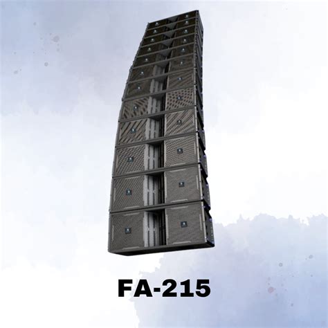 Fa 215 Dual 15″ Line Array Bmaxleda