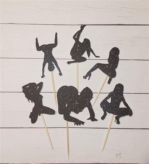 Twerk Cupcake Toppers 21 Party Birthday Party Bachelorette Party Etsy