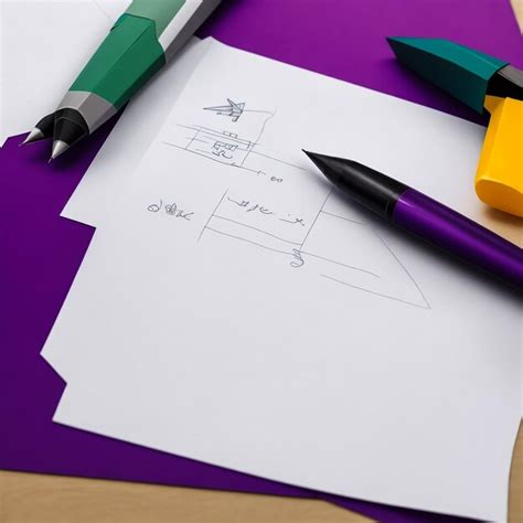 Premium Ai Image Notebook Pens Pencil And Eraser