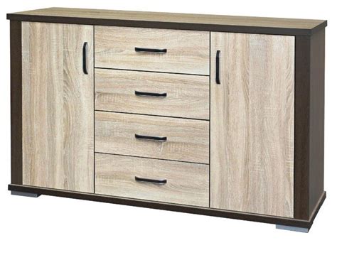 Komoda Portos P2 154 2d4sz Meble Systemowe Sonoma • Cena Opinie