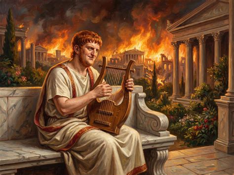 Nero Playing While Rome Is Burning By Whitelion88 On Deviantart