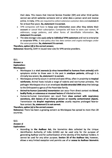 Vajiram And Ravi 2023 Test 1 Power Up Current Affairs 2023 Prelims