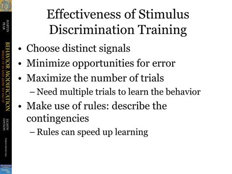 Ppt Doing The Right Thing At The Right Time And Place Stimulus Discrimination And