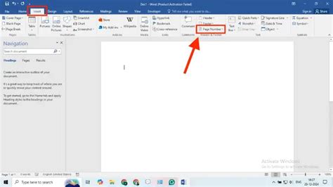 How To Insert Page Numbers In Word Step By Step Guide GeeksforGeeks
