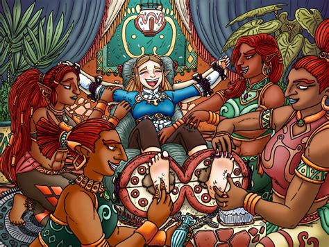 Rule 34 5girls Bebob4999 Bondage Breath Of The Wild Clothed Female