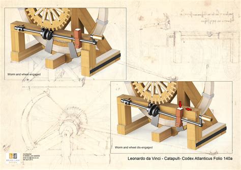Leonardo Da Vinci Catapult 3d Cad Model Library Grabcad 46 Off