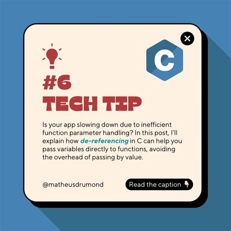 Matheus Drumond On Linkedin Cprogramming Pointers Techtip