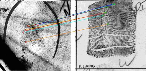 latent fingerprint registration via matching densely sampled points
