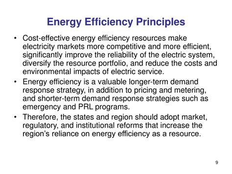 Ppt Energy Efficiency Principles And Strategies Powerpoint