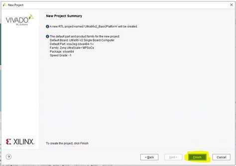 Path To Programmable Iii Ultra96v2 Basic Hardware Platform Vivado
