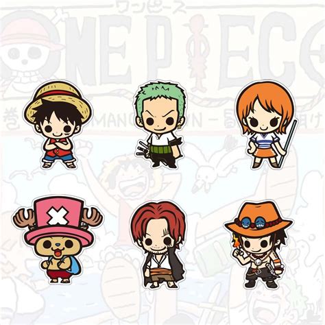 Trâm Cài Áo Túi Xách Bằng Acrylic Hình Hoạt Hình One Piece Dễ Thương