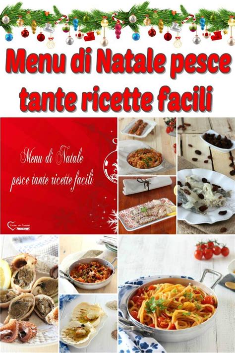 MENU DI NATALE PESCE Tante Ricette Per Un Menu Completo Per Le Feste