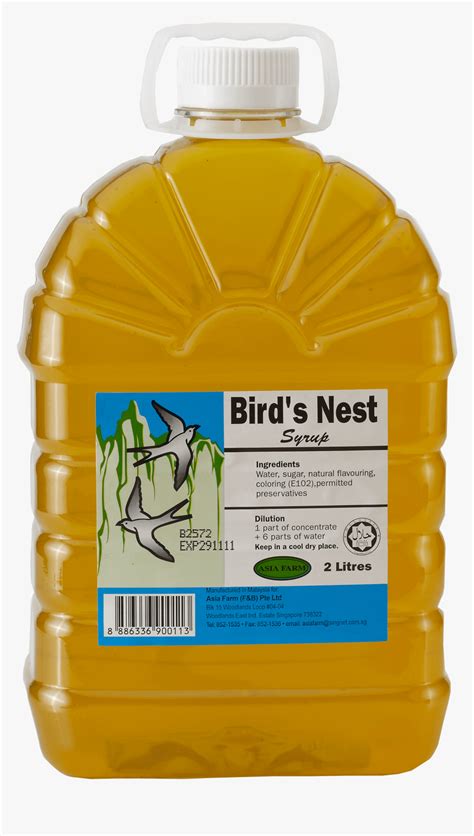 Bird S Nest Syrup Asia Farm Birds Nest Syrup Hd Png Download