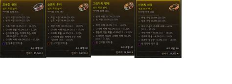 디아블로4 인벤 반지 감정 팜니다 ~~~ 디아블로4 득템자랑 게시판