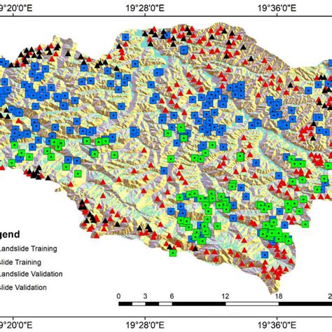 Landslide Training And Validation Datasets Download Scientific Diagram