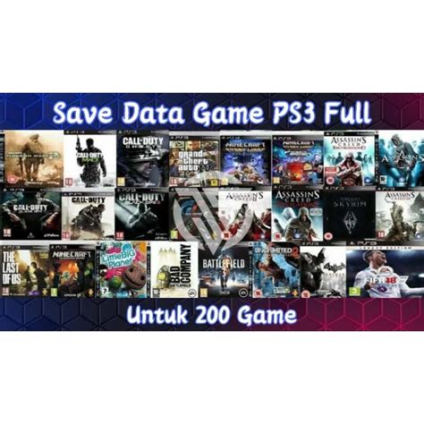 Jual SAVE DATA GAME PS3 Shopee Indonesia