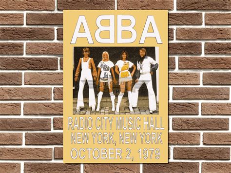 Abba Metal Poster Sign– Auto Junk UK Ltd