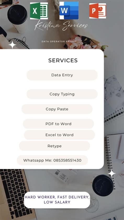 Do Data Entry Copy Paste Data Entry Typing Work By Kristinasitinja Fiverr