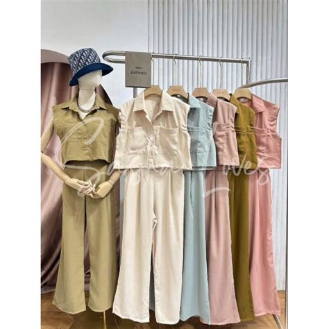 Sasha Loves Bangkok Matinee Premium Coords Shopee Philippines